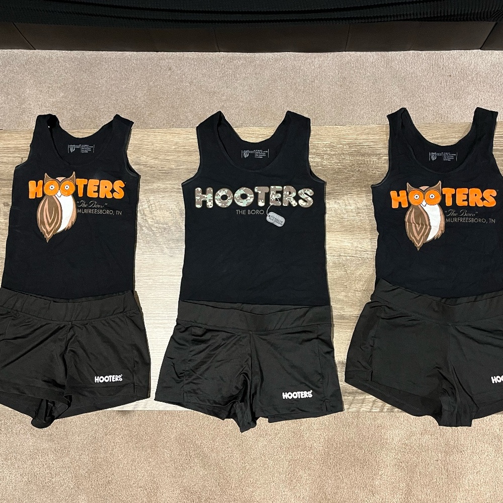 Hooters Girl Uniform *Black* Just In Time For Hallowe… - Gem